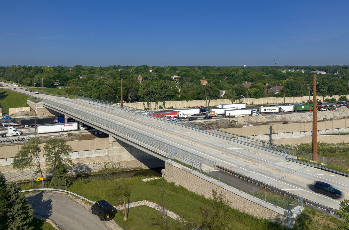 Illinois Tollway Plainfield Road Bridge Over I-294 | Epstein